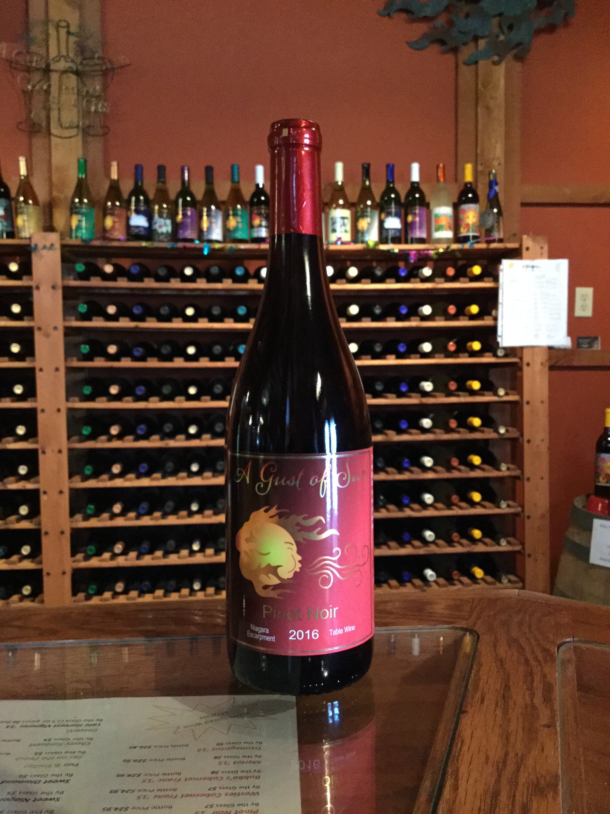 Pinot Noir *2024 Taste of Buffalo - Best Red Wine* | A Gust of Sun Winery